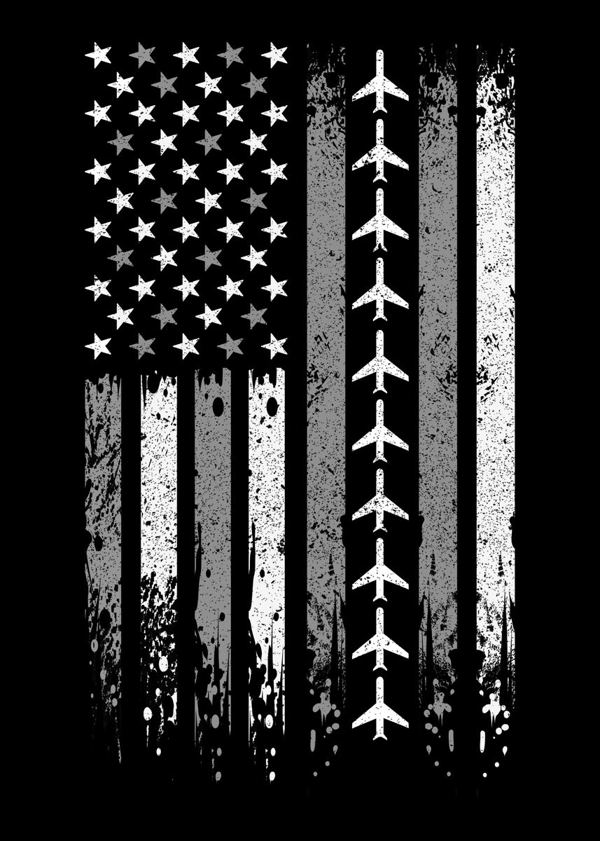 'Flight Cabin Attendant' Poster, picture, metal print, paint by ...