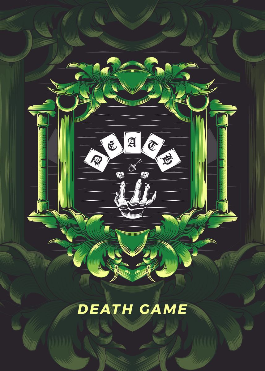 'Death Game' Poster, picture, metal print, paint by Mahendra Putra ...
