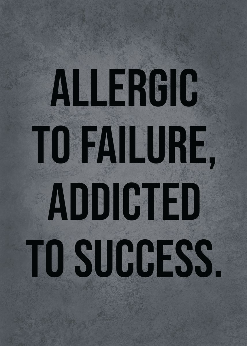 'Addicted To Success' Poster, picture, metal print, paint by CHAN ...