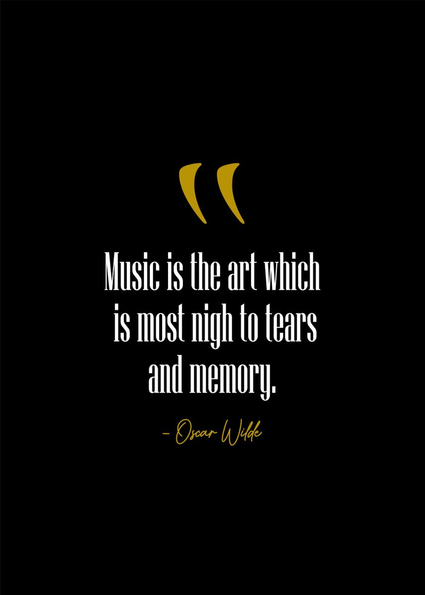 'inspirational music quotes' Poster, picture, metal print, paint by ...