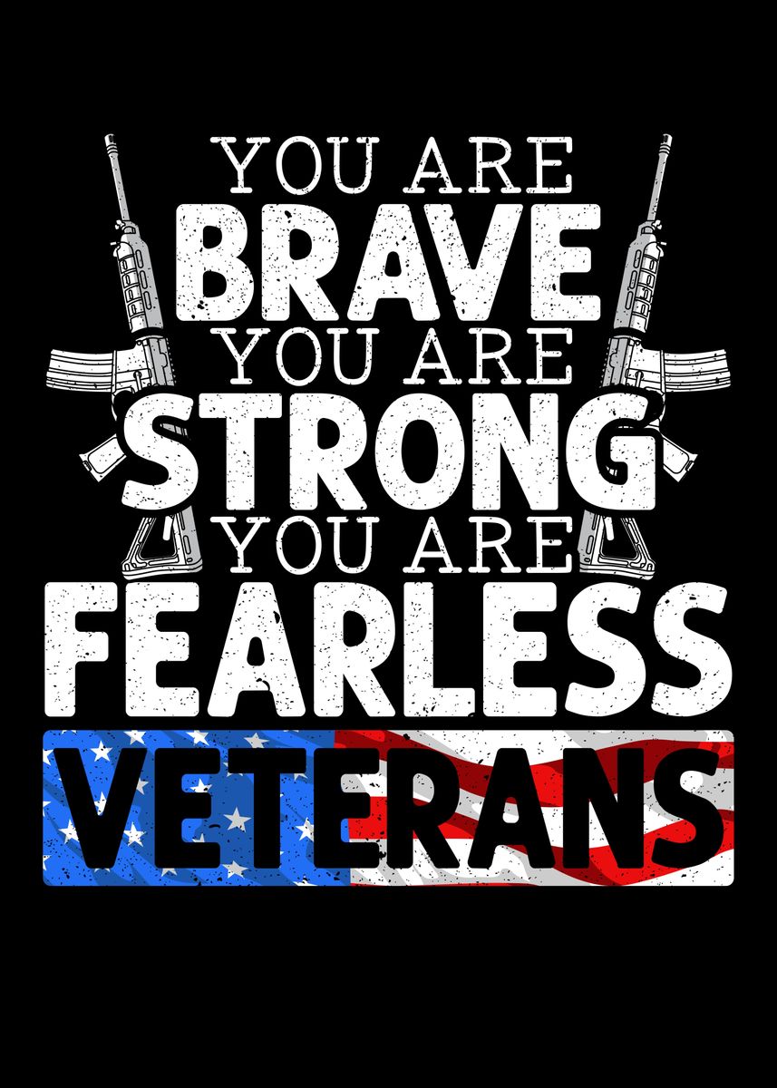 'American Veterans' Poster by NAO | Displate