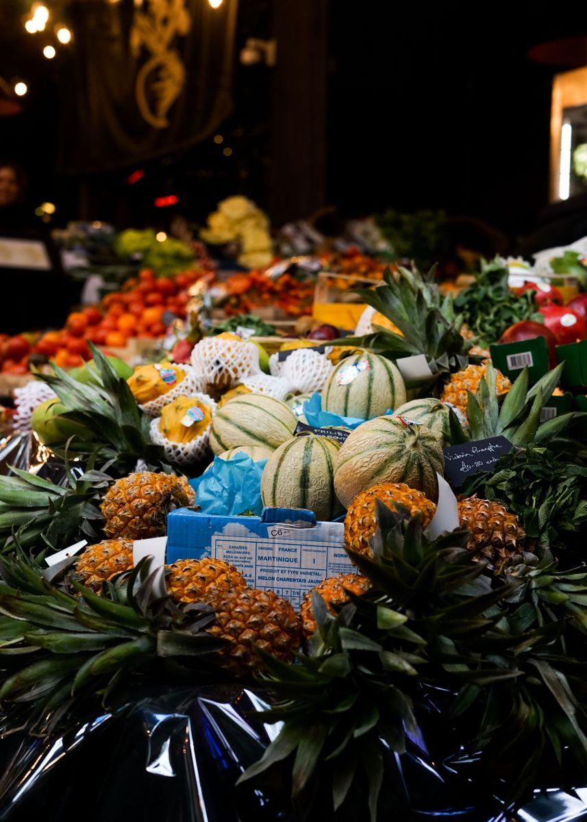 'Melons' Poster, picture, metal print, paint by vividdepth | Displate