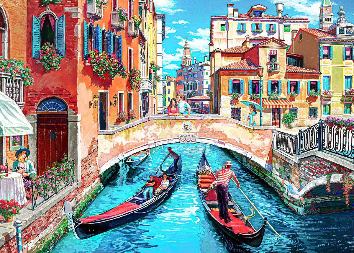 'High Contrast City' Poster by REAL VINTAGE | Displate