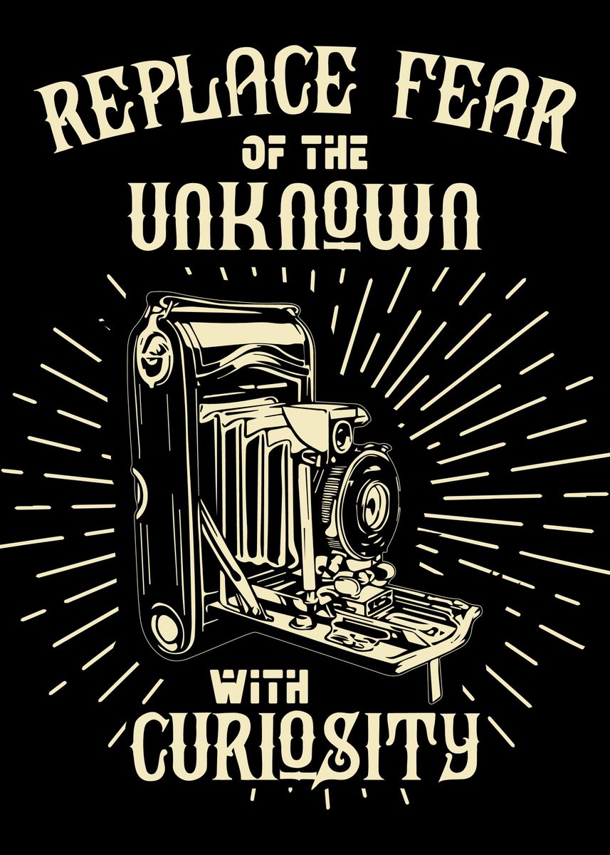 'Fear of the Unknown' Poster, picture, metal print, paint by crbn ...