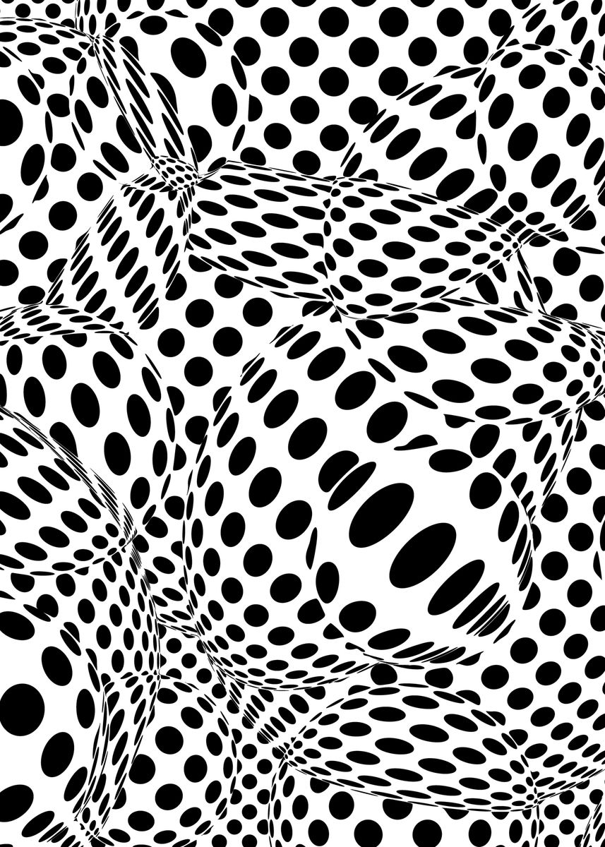 'Optical Pattern 24' Poster by Aloke Design | Displate