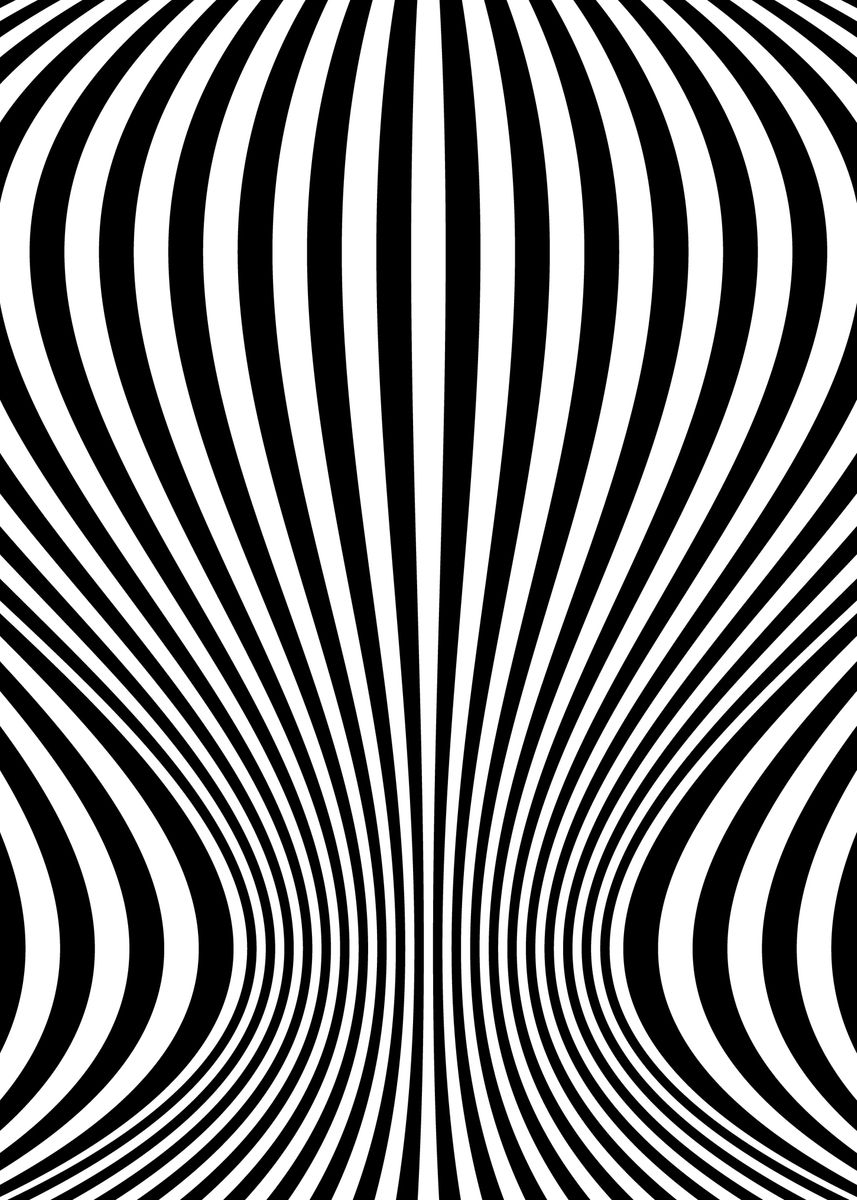 'Optical Pattern 22' Poster by Aloke Design | Displate