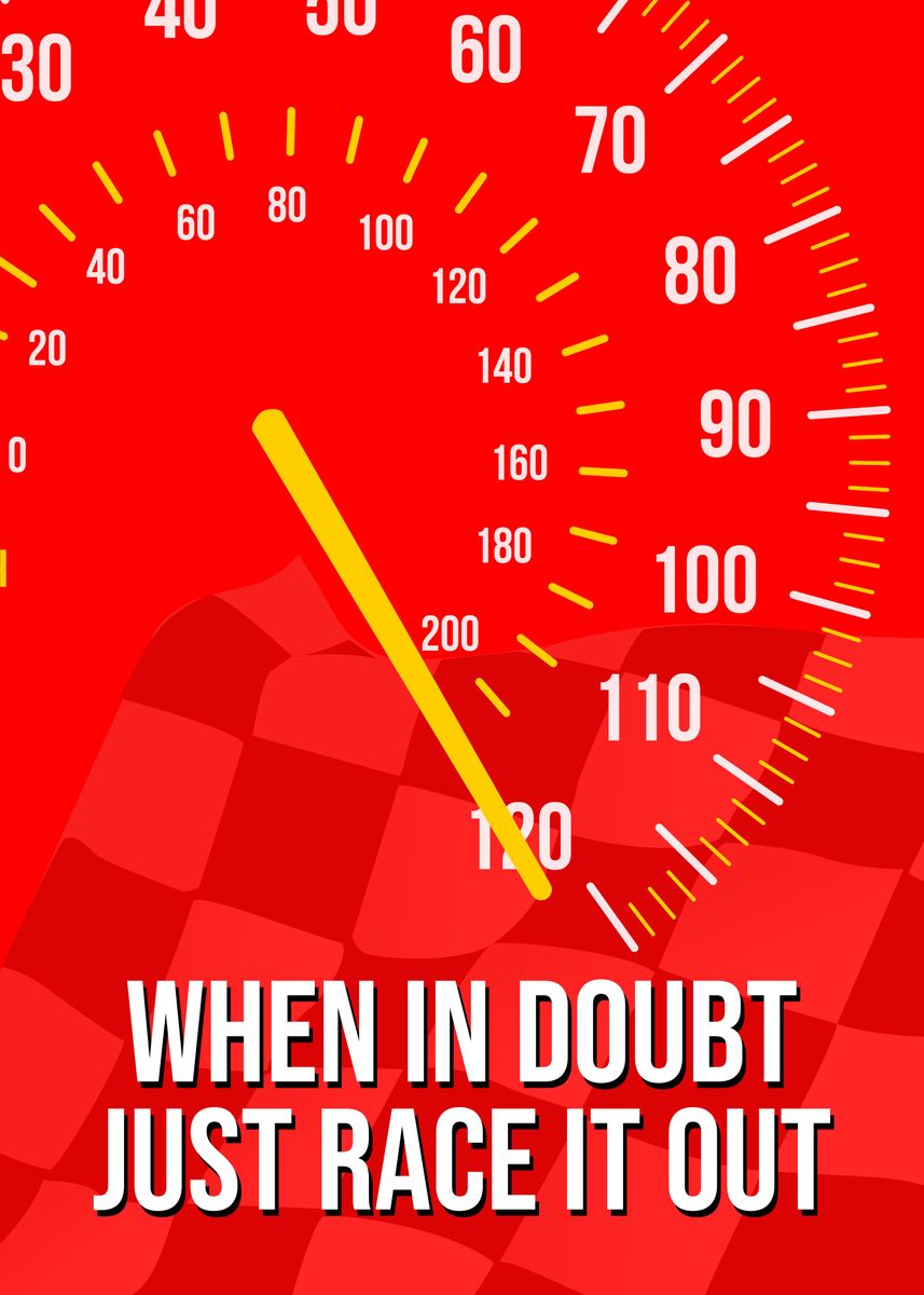 'Car Racing Wall Art Decor' Poster by Decoratier Qwerdenker | Displate