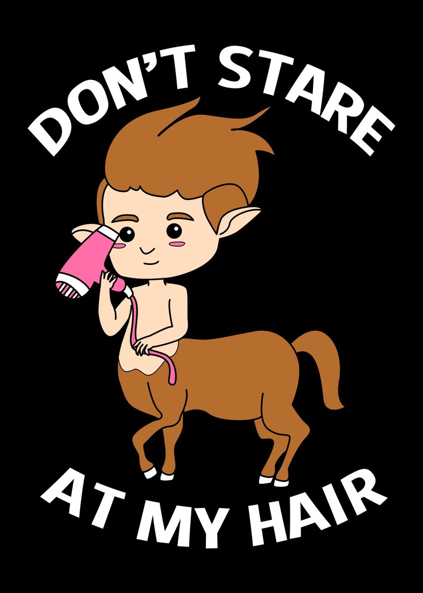 'Centaur Funny' Poster, picture, metal print, paint by FunnyGifts ...