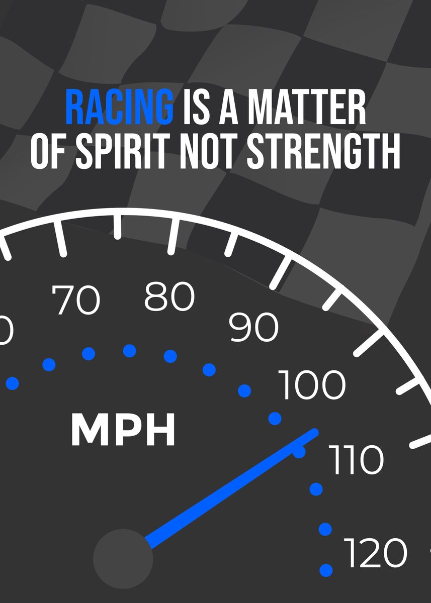 'Car Racing Wall Art Decor' Poster by Decoratier Qwerdenker | Displate