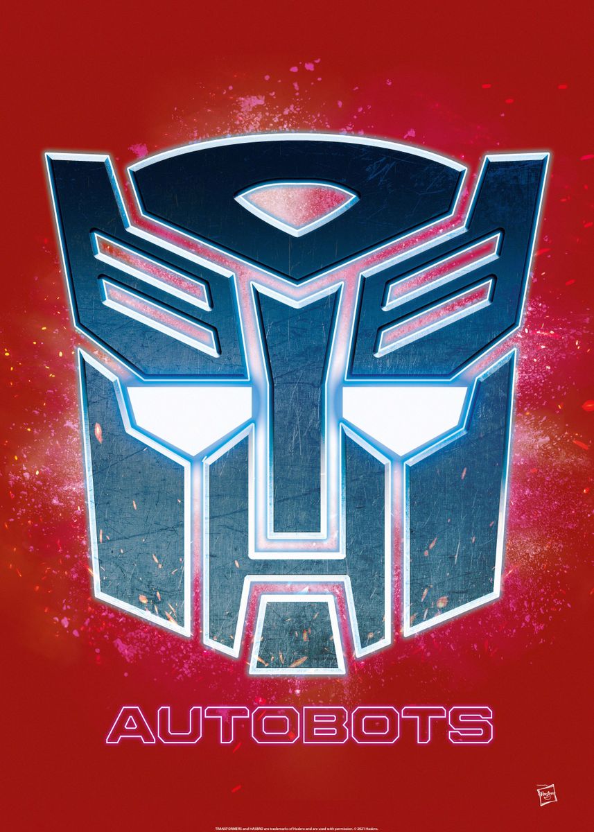 'Autobots' Poster, picture, metal print, paint by Transformers | Displate