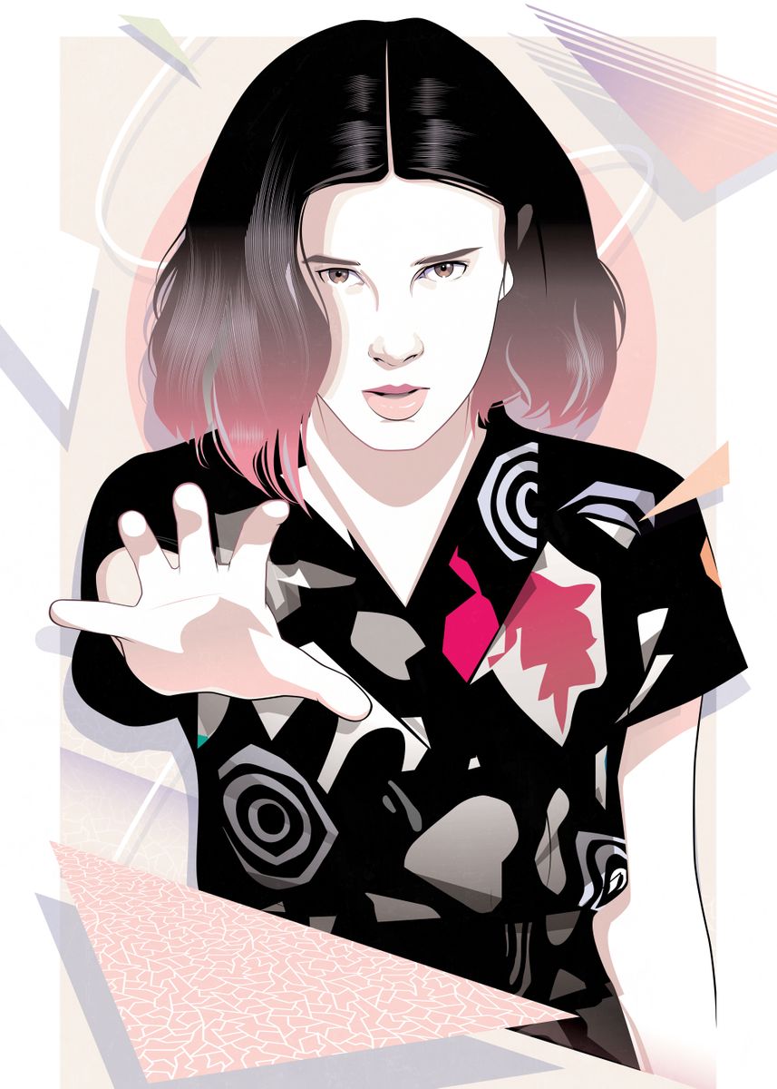 'Eleven Portrait' Poster, picture, metal print, paint by Stranger ...