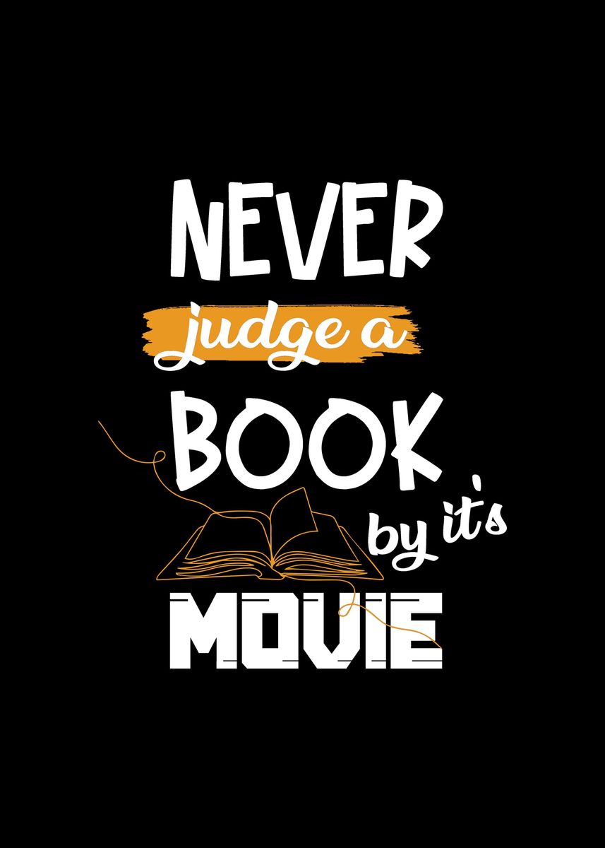 'Bookworm Gift Reading Book' Poster, picture, metal print, paint by TW ...