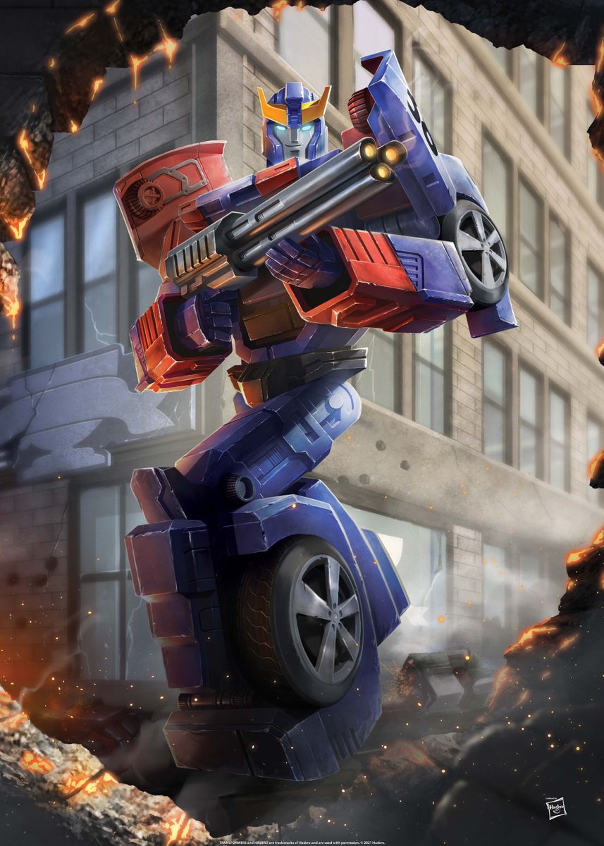 'Smokescreen' Poster, picture, metal print, paint by Transformers ...