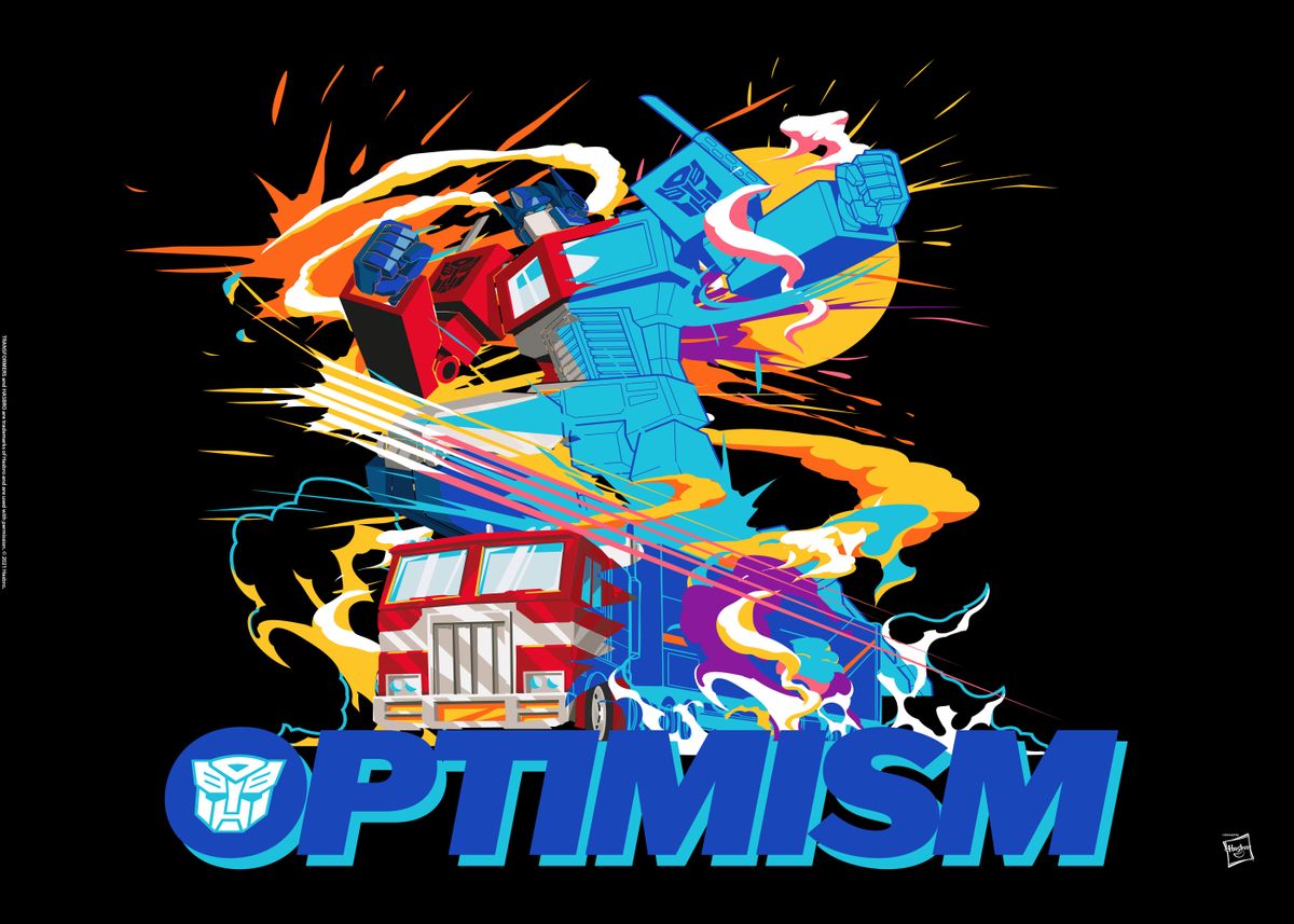 'Optimism' Poster by Transformers | Displate