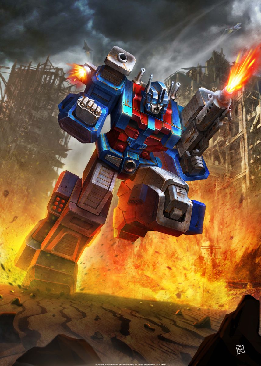 'Magnus' Poster, picture, metal print, paint by Transformers | Displate