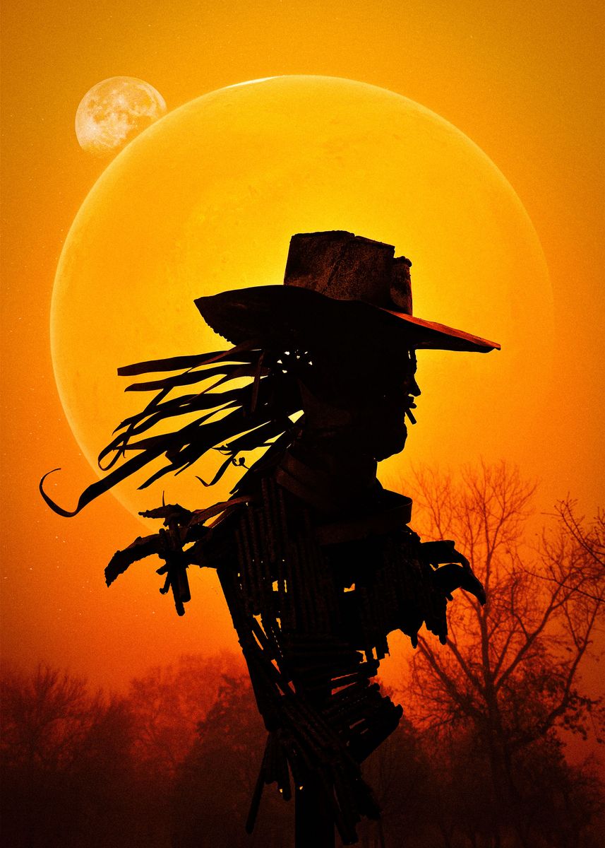 'Scarecrow' Poster, picture, metal print, paint by Jaymorales | Displate