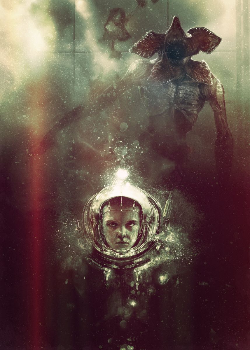 'Demogorgon' Poster, picture, metal print, paint by Stranger Things ...