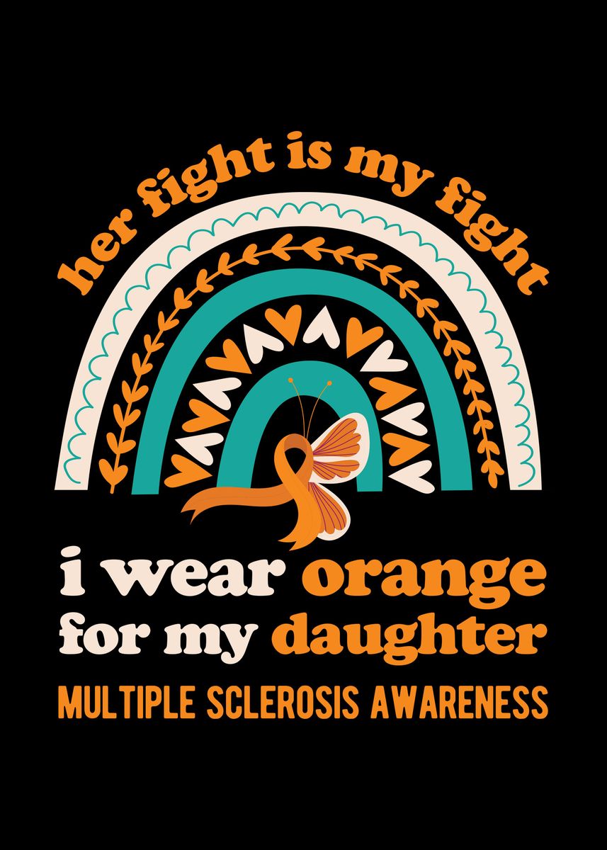 'Multiple Sclerosis' Poster, picture, metal print, paint by Visualz ...