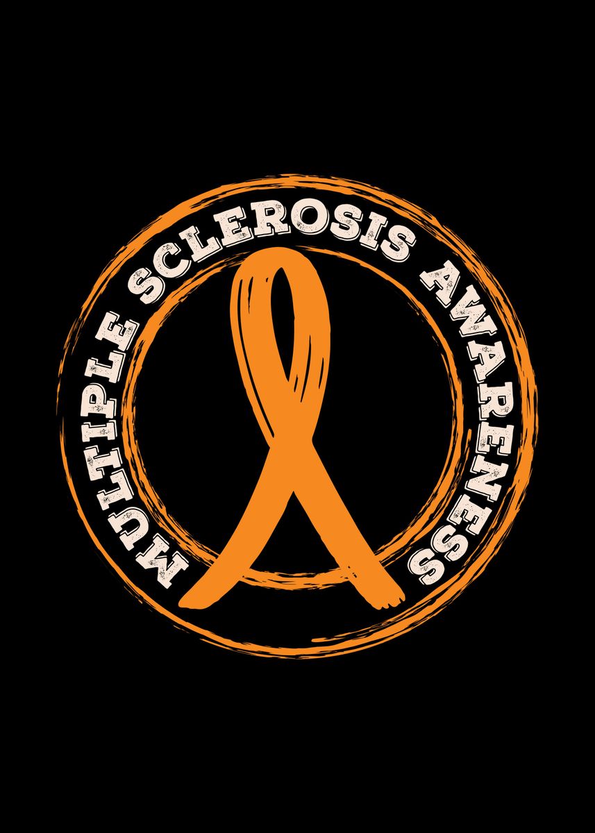 'Multiple Sclerosis Quote' Poster by Visualz | Displate