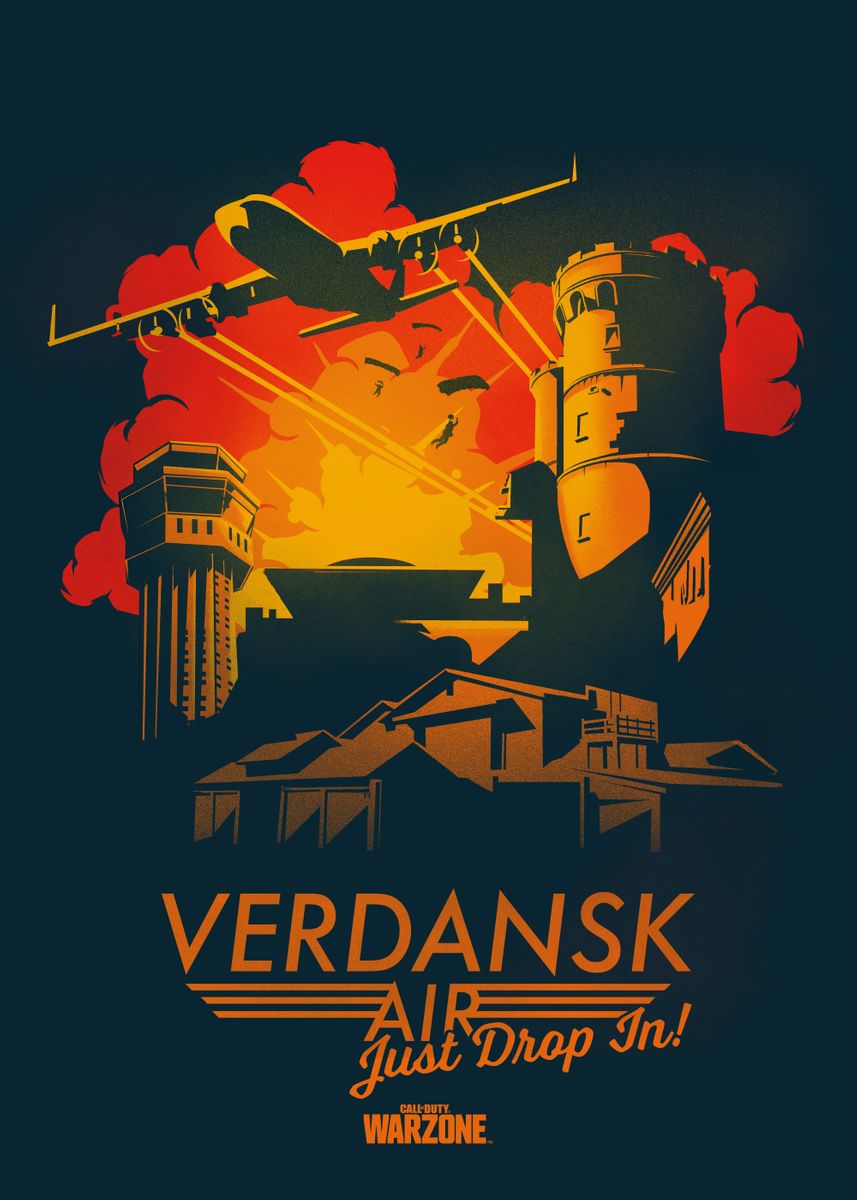 'Verdansk' Poster by Call of Duty | Displate