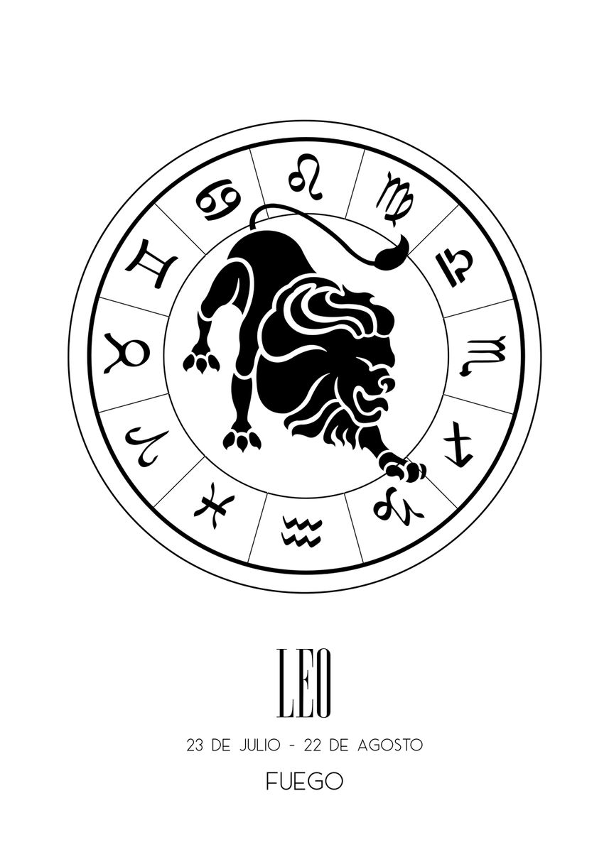 'leo' Poster by Ray Diaz | Displate