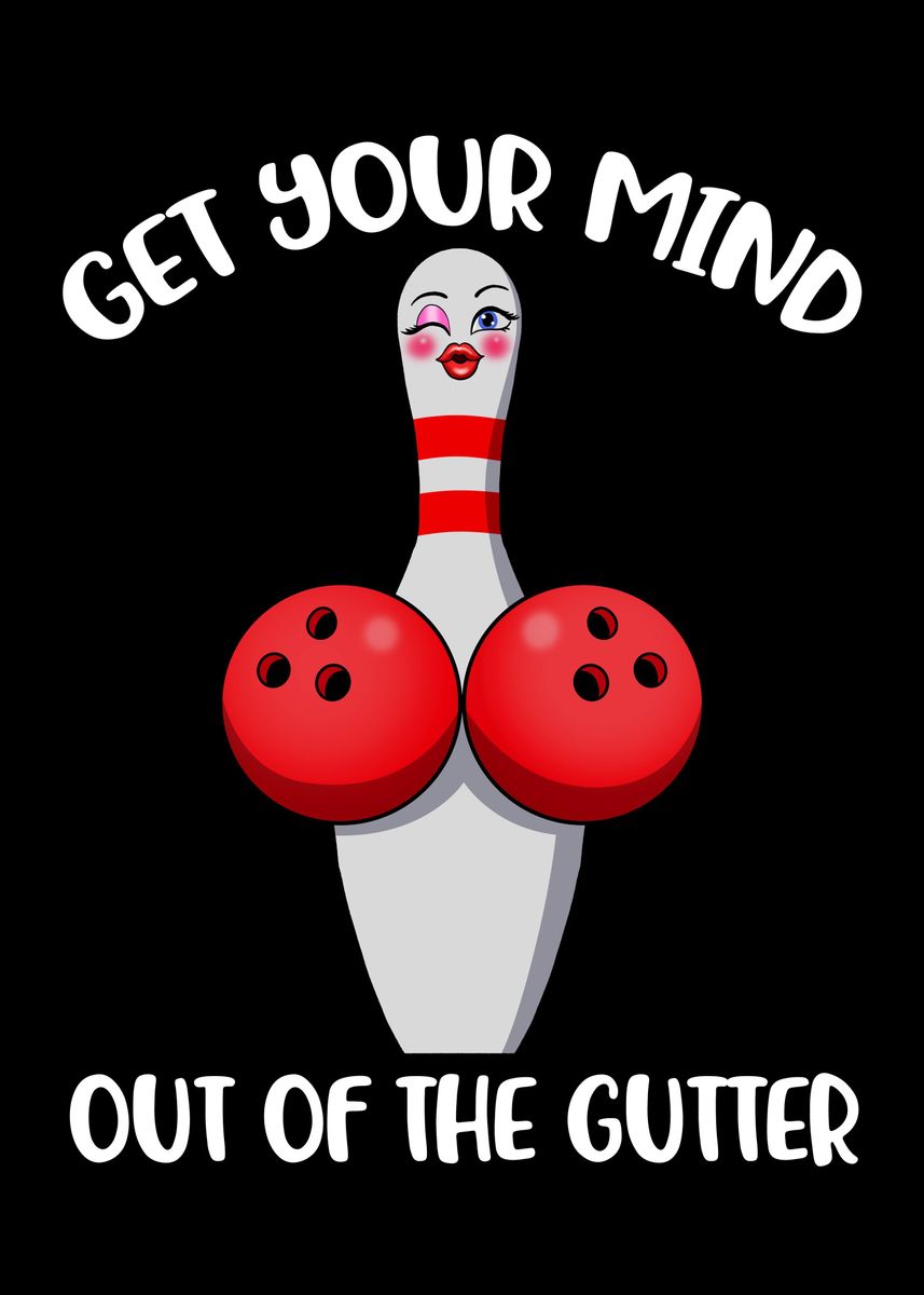 'Get Your Mind Out Of The' Poster, picture, metal print, paint by ...