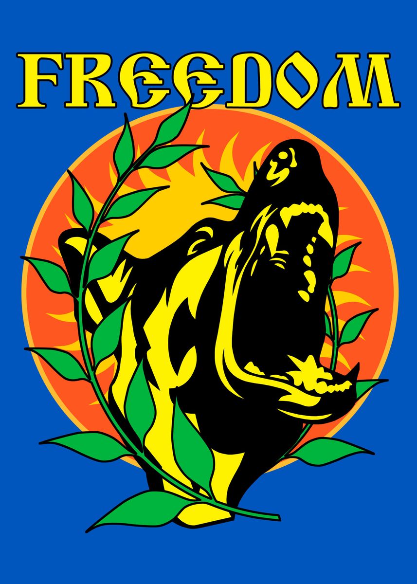 'STALKER Freedom' Poster, picture, metal print, paint by Limansk | Displate