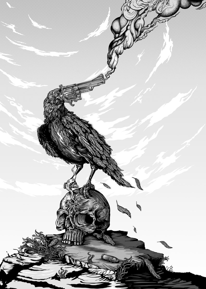 'Bullet Catchers apprentice' Poster, picture, metal print, paint by ...