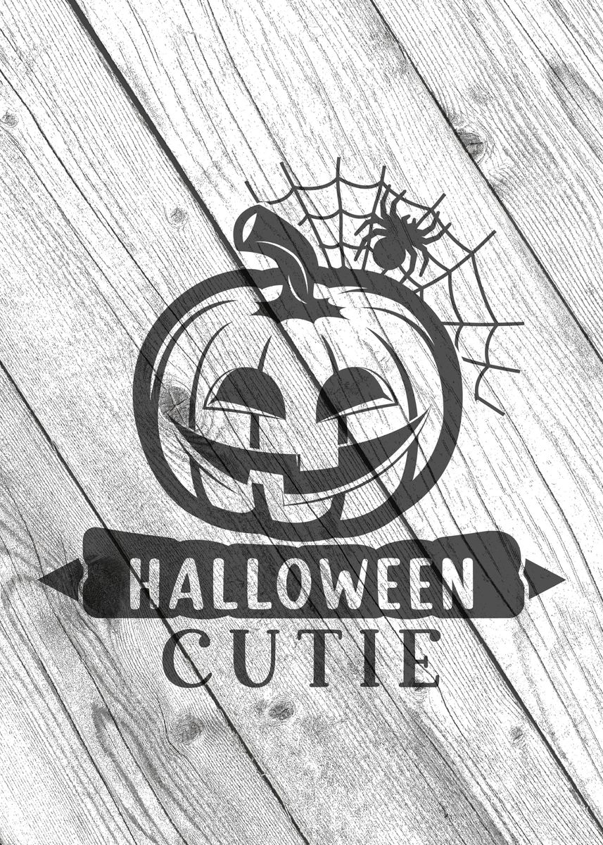 'Halloween cutie' Poster by Farwell Florentino | Displate