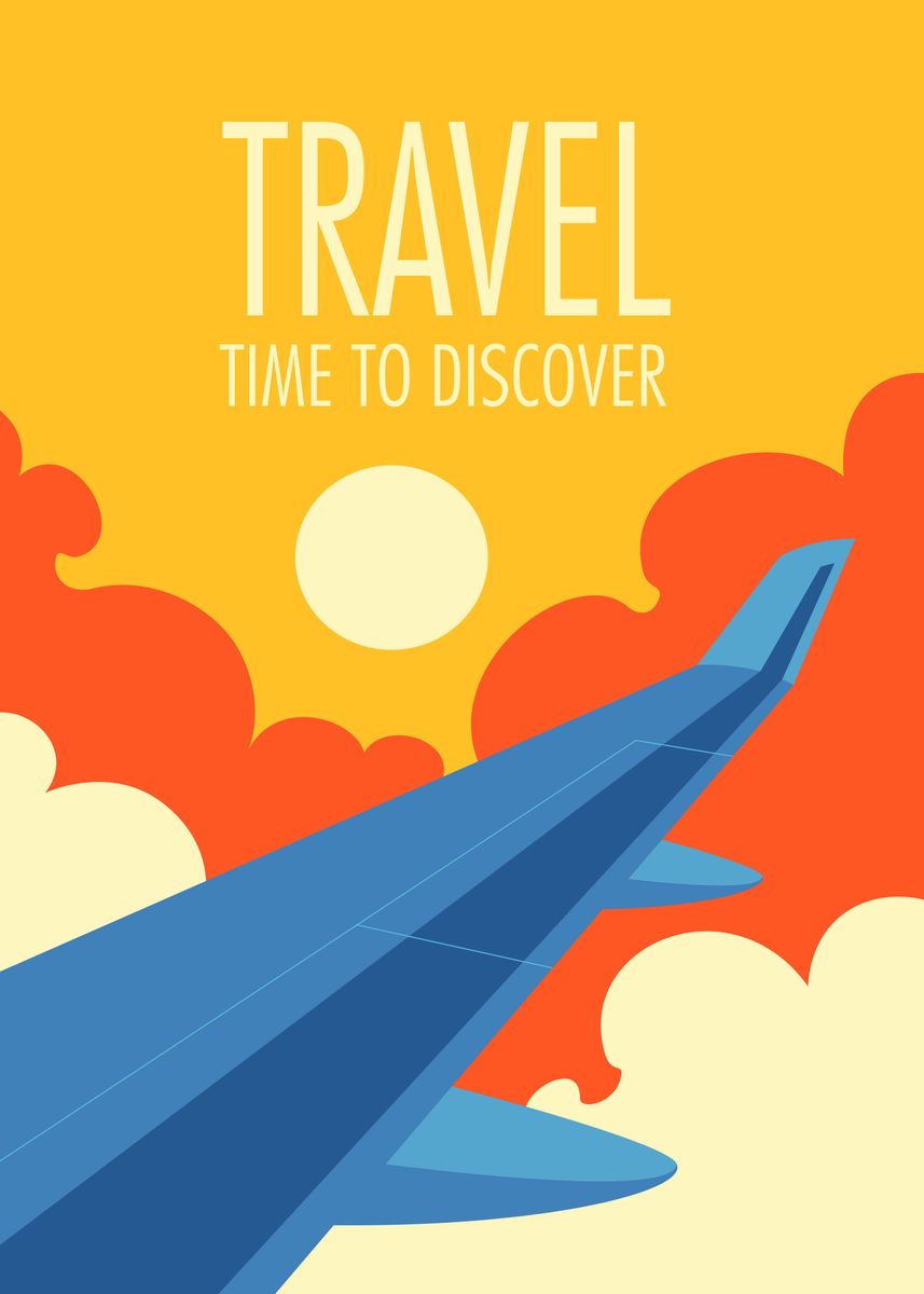 'minimalist traveling ' Poster, picture, metal print, paint by Lardis ...