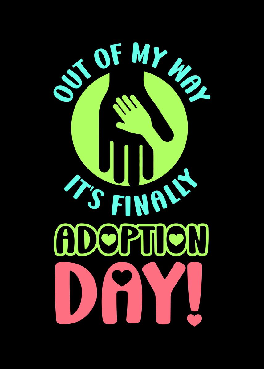 'Adoption Adopted Child' Poster, picture, metal print, paint by ...