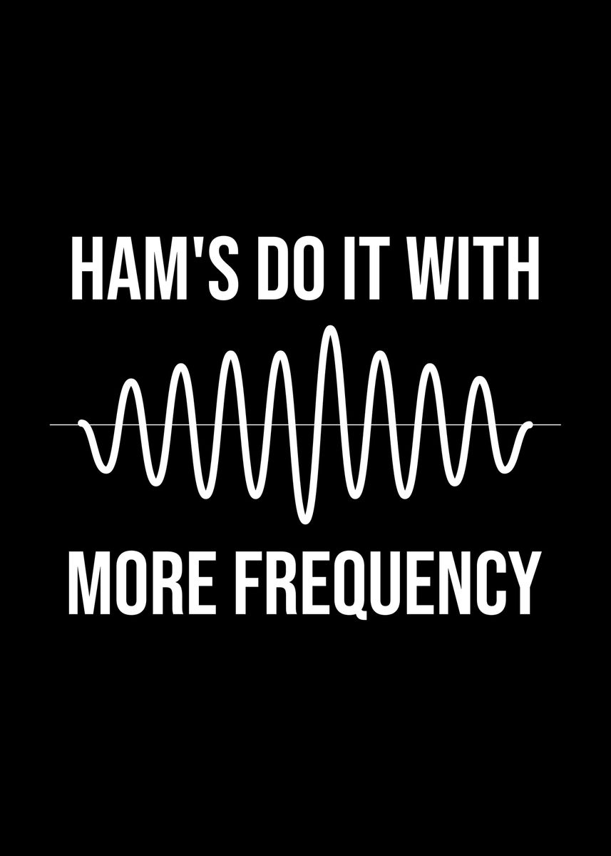 'Hams Do It With More' Poster by AverageDesigns | Displate