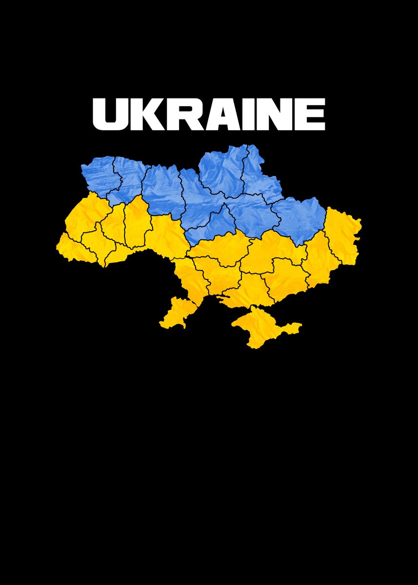 'Ukraine' Poster by Hexor | Displate