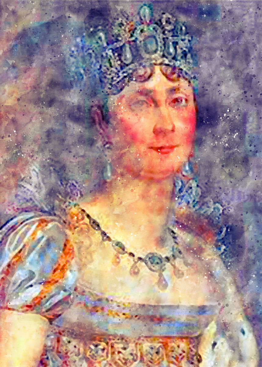 'Napoleon Wife' Poster, picture, metal print, paint by Bulls World ...