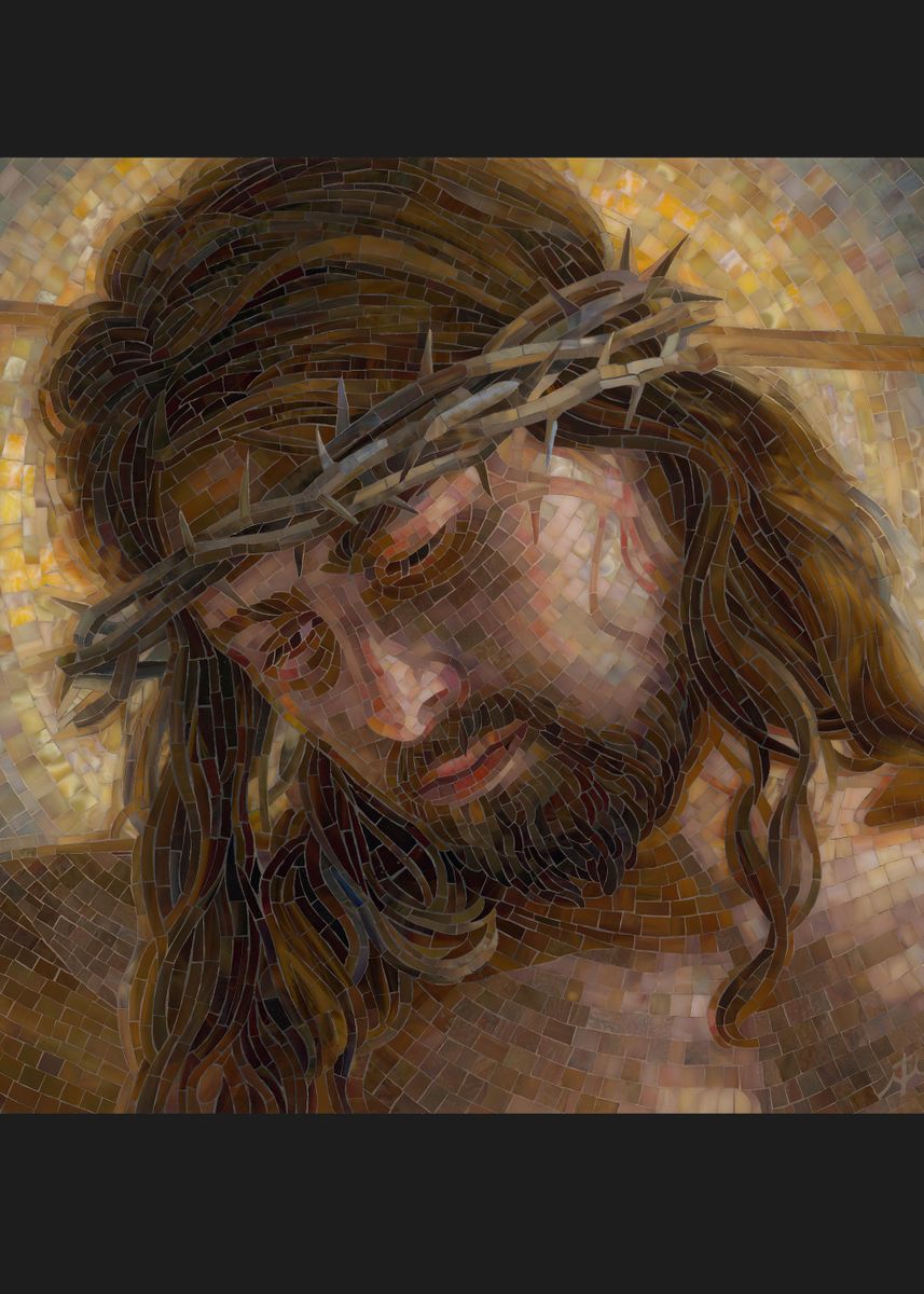 'Jesus Christ' Poster by REAL VINTAGE | Displate
