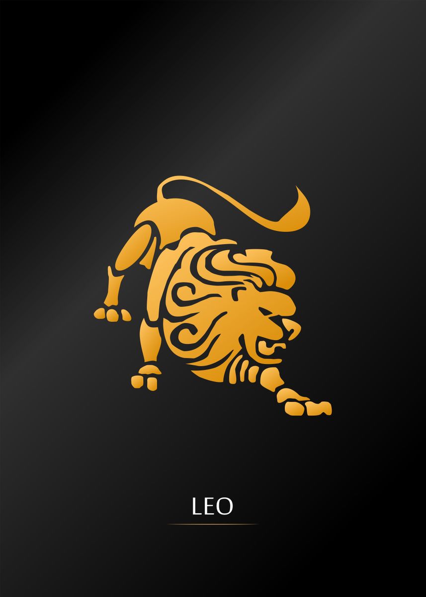 'leo' Poster, picture, metal print, paint by Top Collection Posters ...