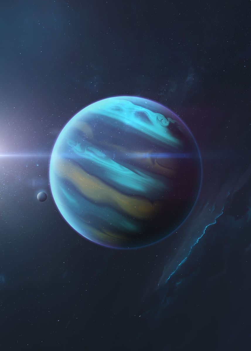 'Exoplanet 15 Y2' Poster by Cosmologic Vii | Displate