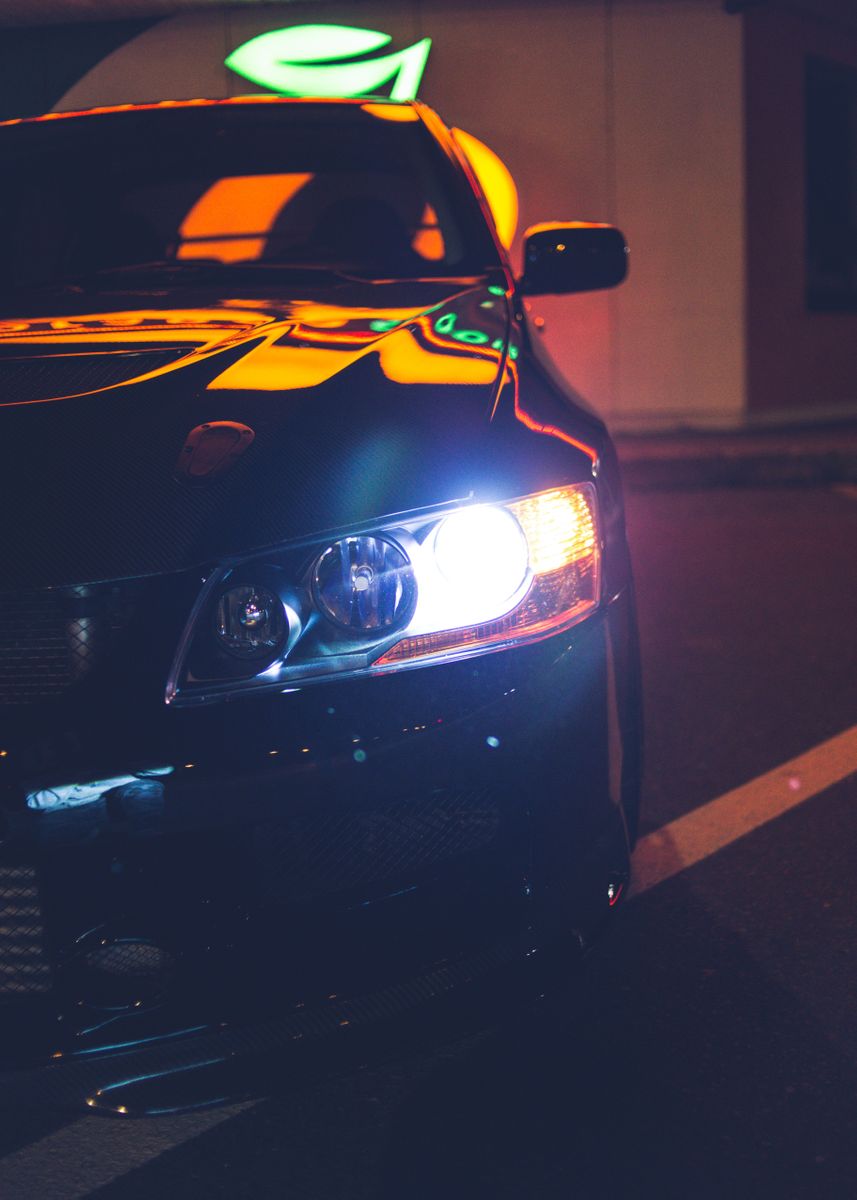 'sport car gaming' Poster, picture, metal print, paint by Emily | Displate