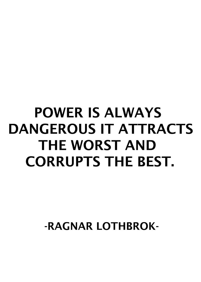 'Ragnar Lothbrok Quotes ' Poster by Hamsah | Displate