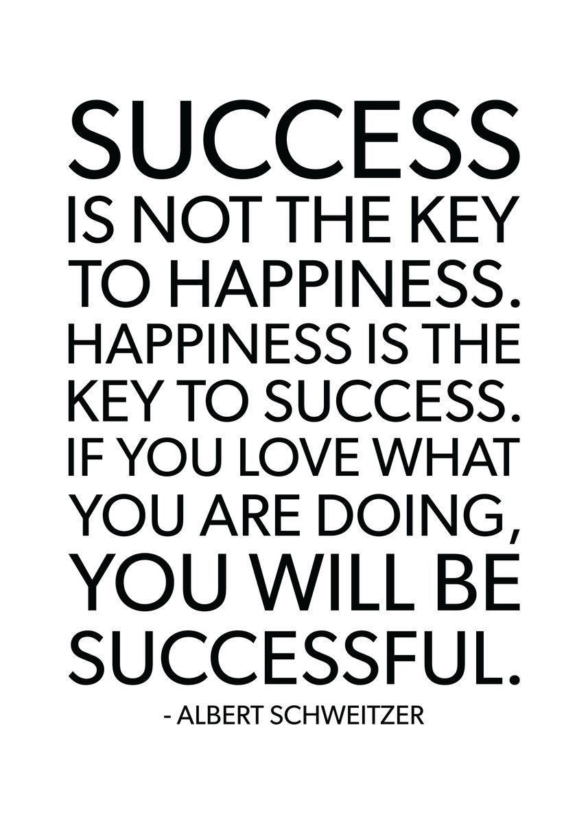 'Key To Success' Poster by CHAN | Displate