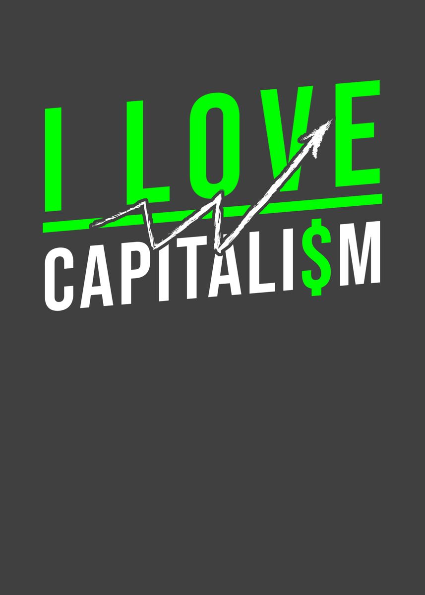 'Capitalist' Poster by schmugo | Displate