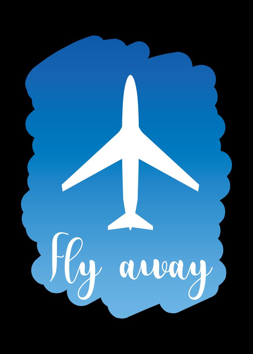 'Fly Away' Poster, picture, metal print, paint by DanielSaverio De ...