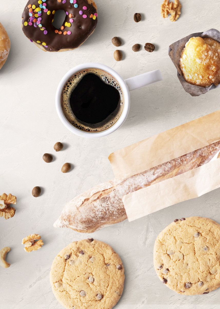 'Kitchen Bakery Vol 4' Poster, picture, metal print, paint by afdesign ...