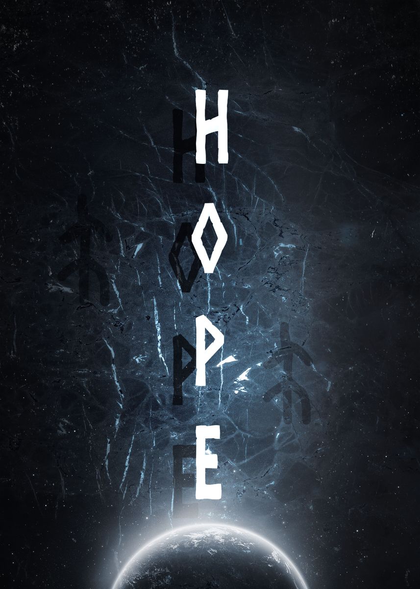 'HOPE' Poster, picture, metal print, paint by Chris Knutsen | Displate