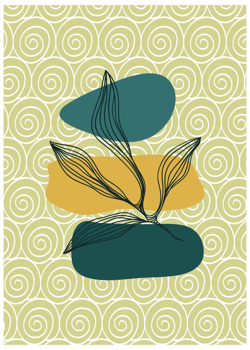 'contemporary trendy vector' Poster by Dadan Andriyana | Displate