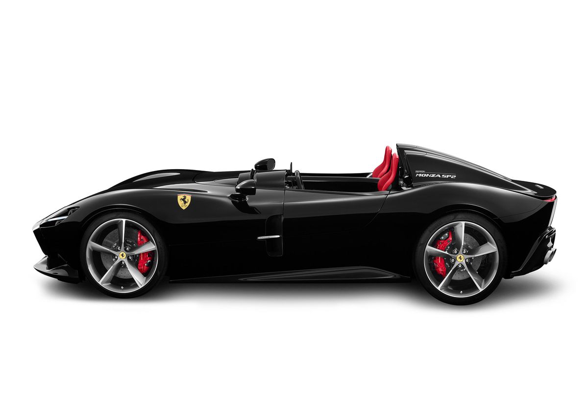 'Ferrari Monza SP2 Car' Poster by WorldTravel Displate Art | Displate