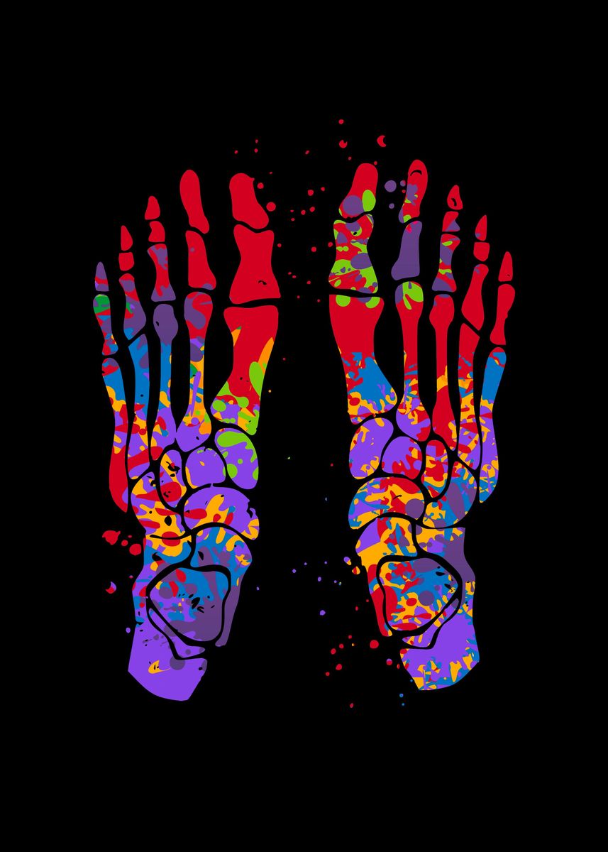 'Foot' Poster by Mild pic | Displate