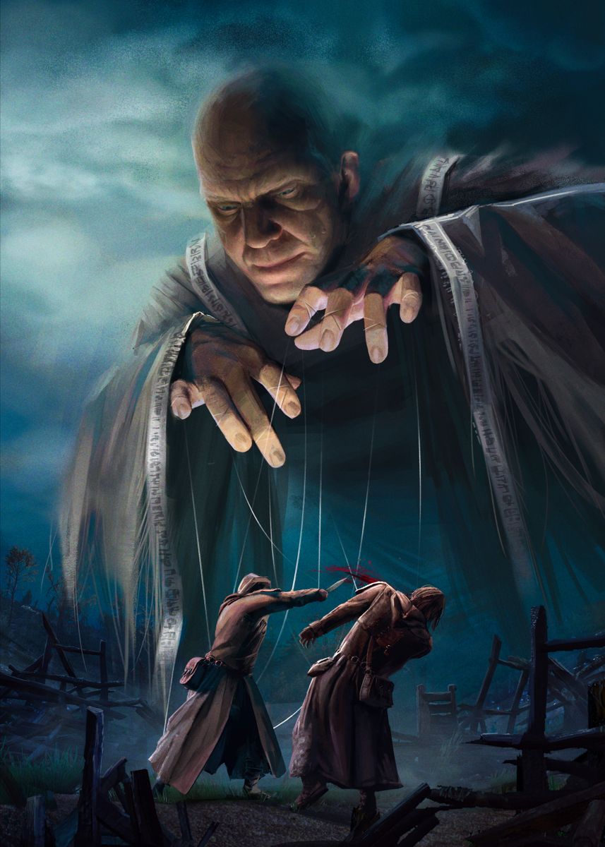 'Master of Puppets' Poster, picture, metal print, paint by GWENT | Displate