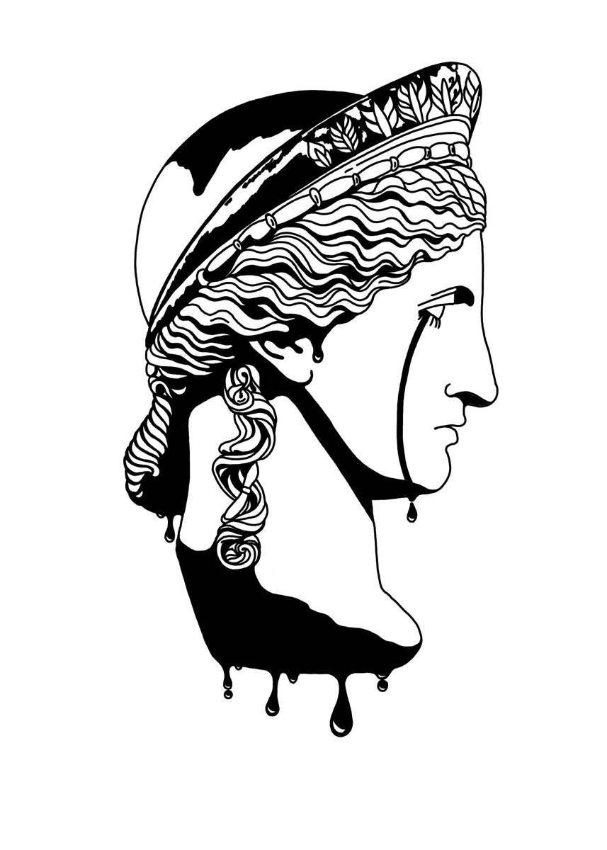 'destruction' Poster, picture, metal print, paint by Jas Christie ...