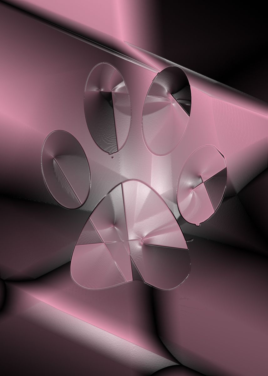 'Puppy Love' Poster, picture, metal print, paint by Diji Bob | Displate